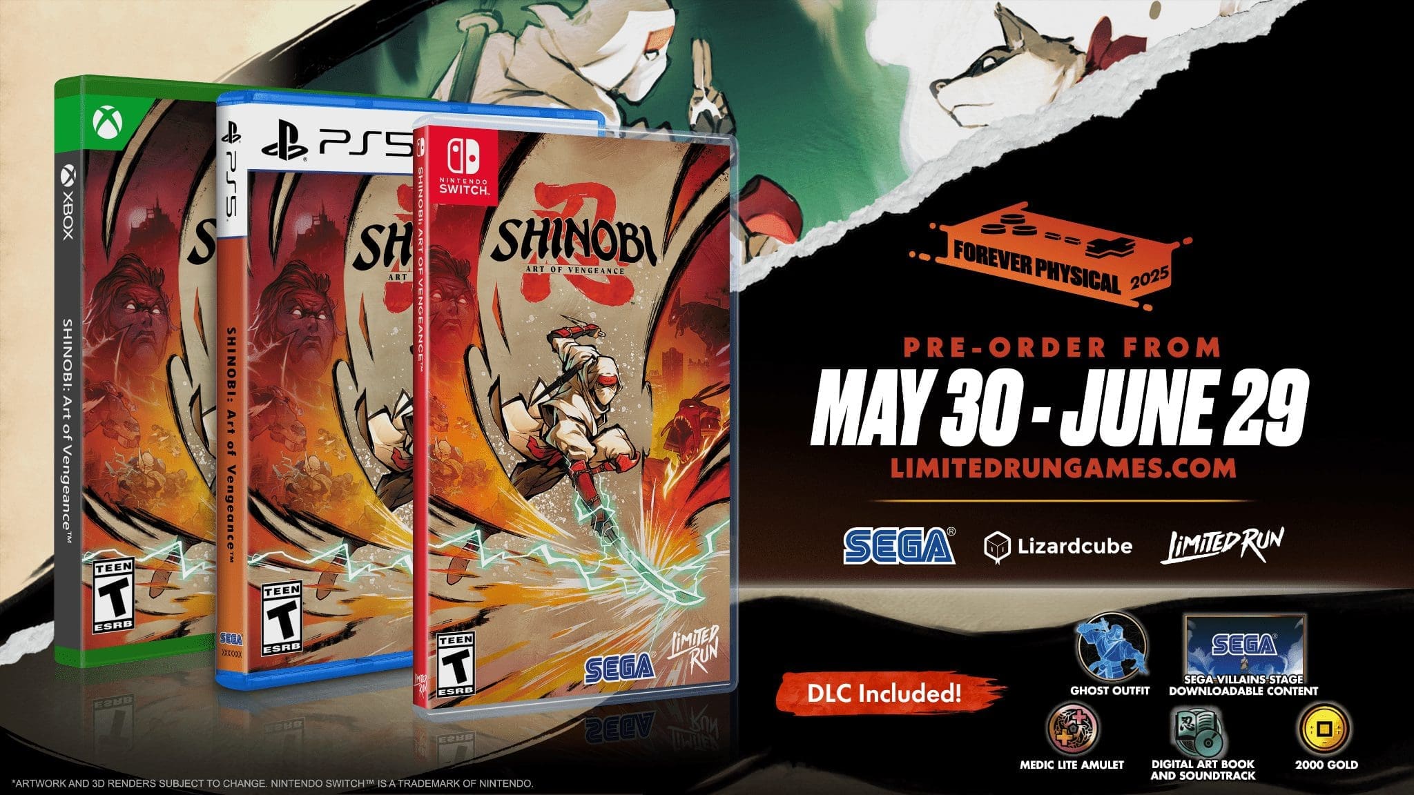 Retro-Inspired Shinobi: Art of Vengeance Confirms Physical Game Release - Explosion Network