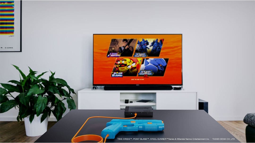 G‘AIM’E Revives Time Crisis With Plug-and-Play Lightgun Setup - Explosion Network